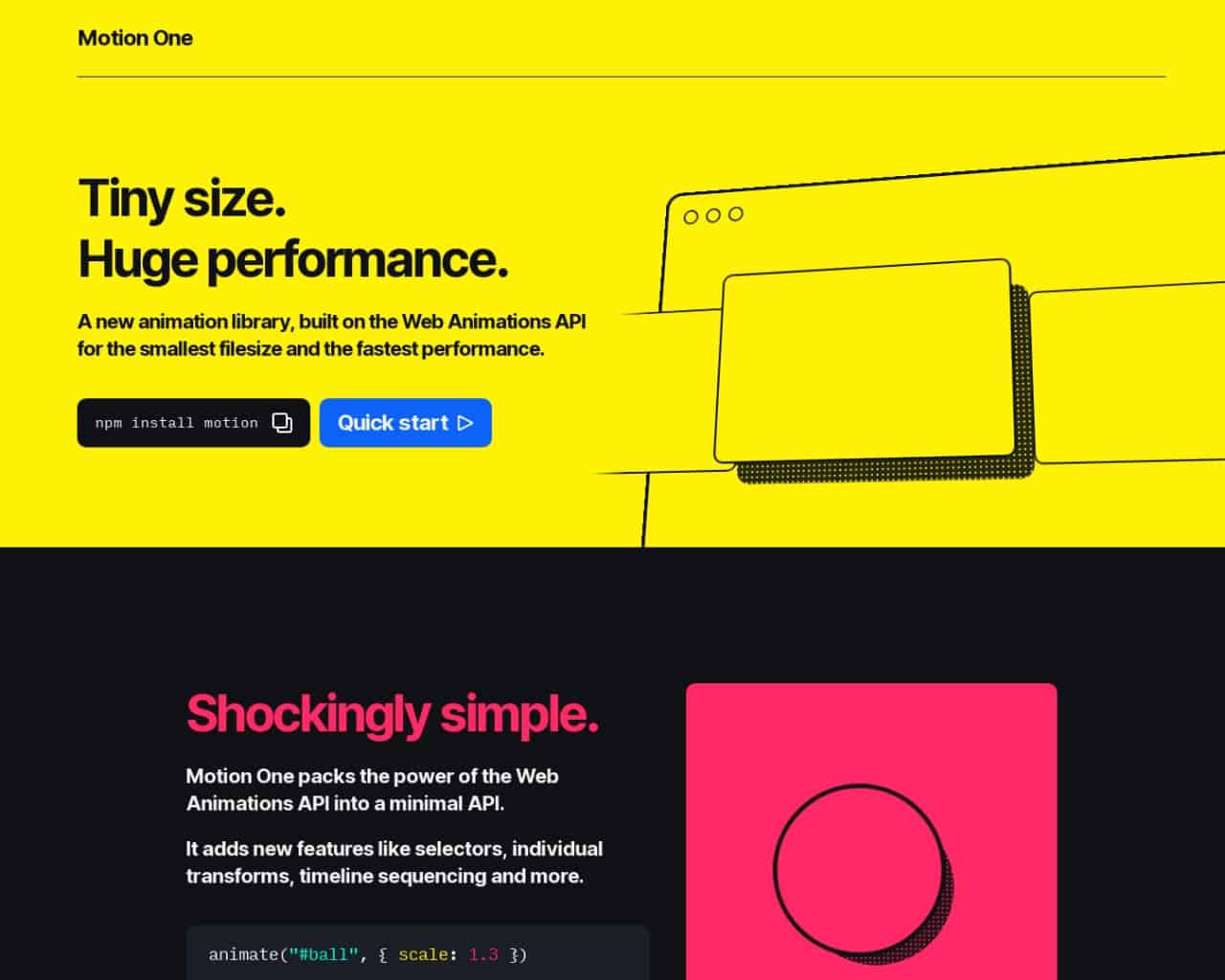 The Web Animations API for everyone - Motion One - Web Design Trends